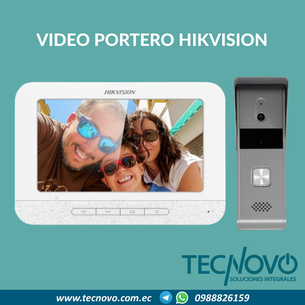 Kit Video Porteros Analógico HIKVISION | TECNOVO SOLUCIONES INTEGRALES