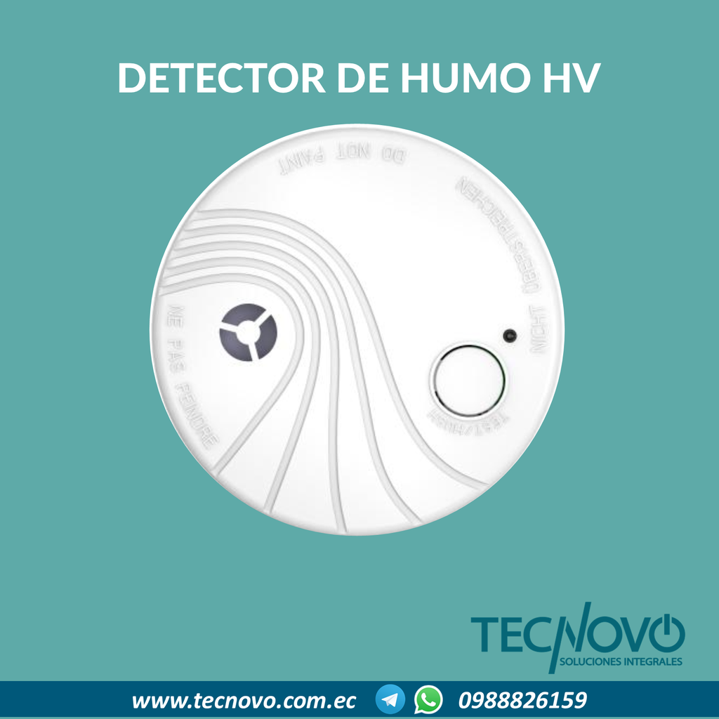 Sensor de humo Hikvision | TECNOVO SOLUCIONES INTEGRALES