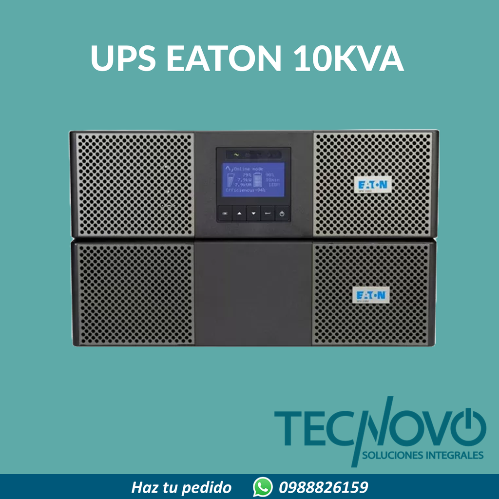 UPS Eaton 9PX10KSP 10 kVA / 9000 W Rack/Torre | TECNOVO SOLUCIONES ...