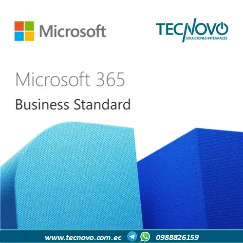 Licencia MICROSOFT 365 Business Standard | TECNOVO SOLUCIONES INTEGRALES