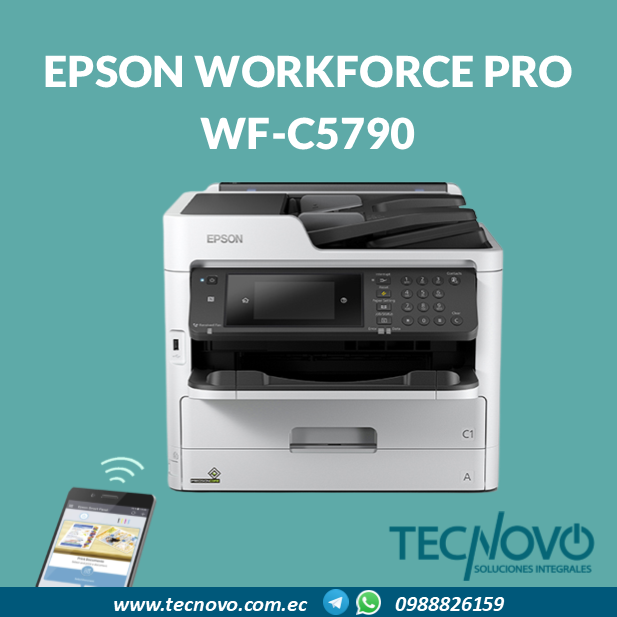 Impresora EPSON Workforce Pro WF-C5790 | TECNOVO SOLUCIONES INTEGRALES